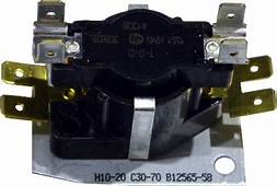 B1256552 Amana-Goodman sequencer relay 2 switch 10kw 240V, 24VDC contr ...