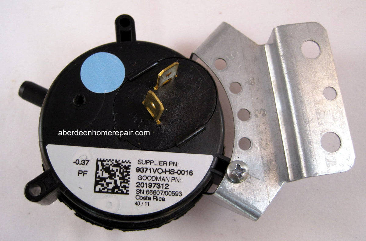 20197312 Goodman pressure switch .37 – HVACpartstore